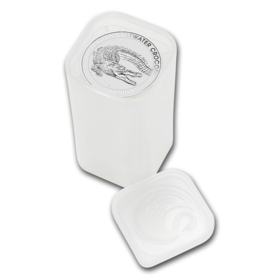 Buy 2014 1 oz Silver Saltwater Crocodile (Sealed Monster Box) | APMEX