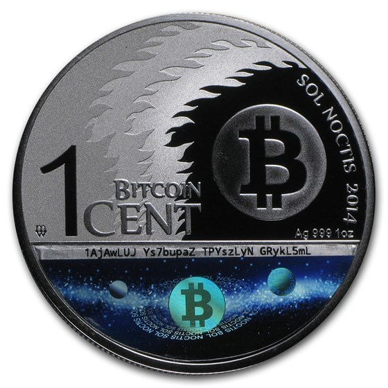 Buy 2014 1 oz Silver Sol Noctis Binary Eagle Proof | APMEX