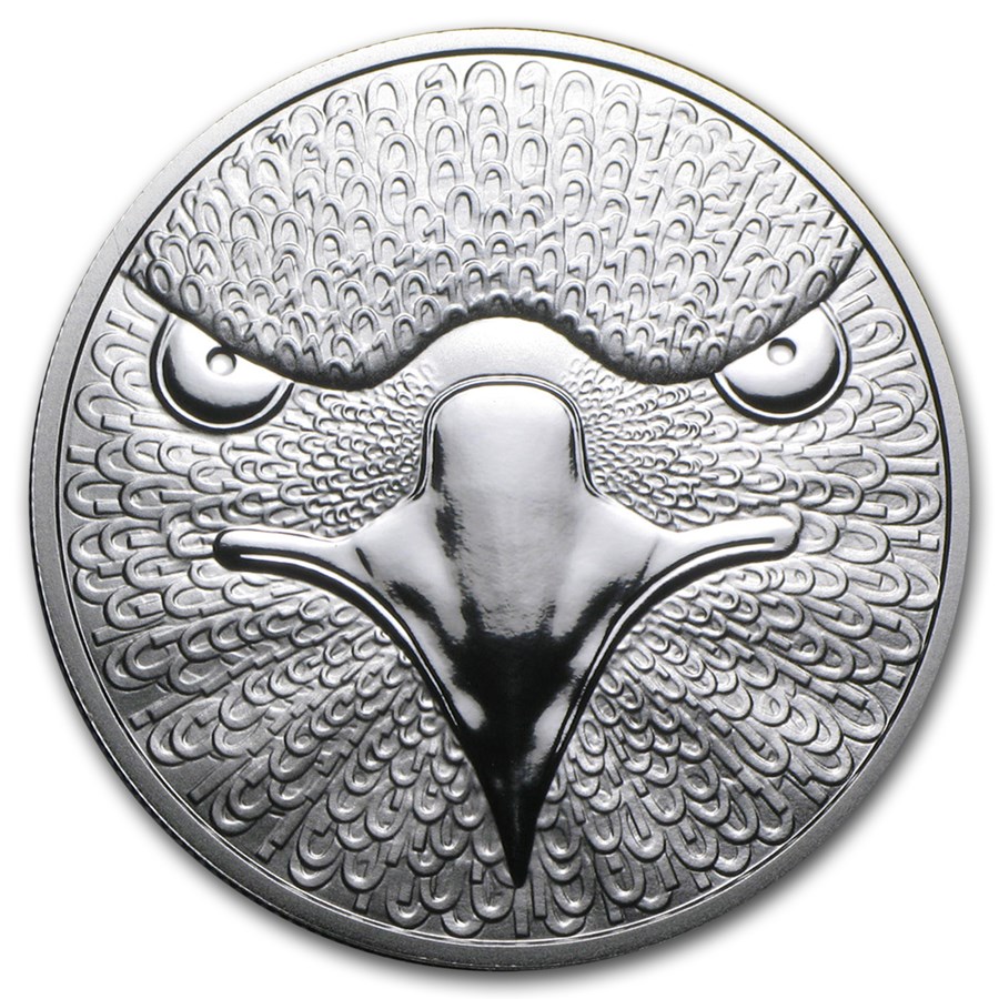 Buy 2014 1 oz Silver Sol Noctis Binary Eagle Proof | APMEX