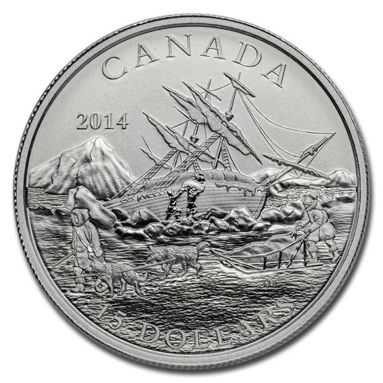 Buy 2014-2015 Canada 10-Coin Silver $15 Exploration Set | APMEX