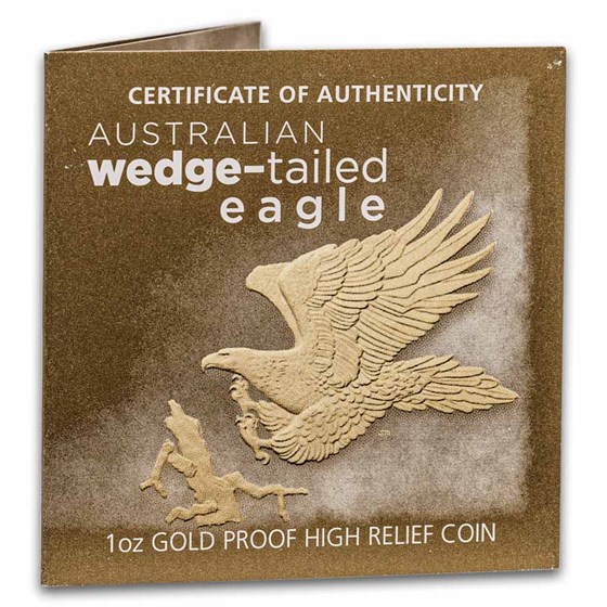 Buy 2014 AUS 1 oz Gold Proof Wedge Tailed Eagle HR | APMEX