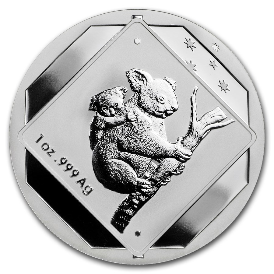 Buy 2014 Australia 1 oz Silver Koala Road Sign (Coin Only) | APMEX