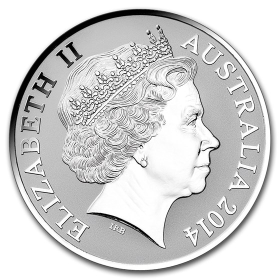 Buy 2014 Australia 1 oz Silver Saltwater Crocodile (Graham) | APMEX