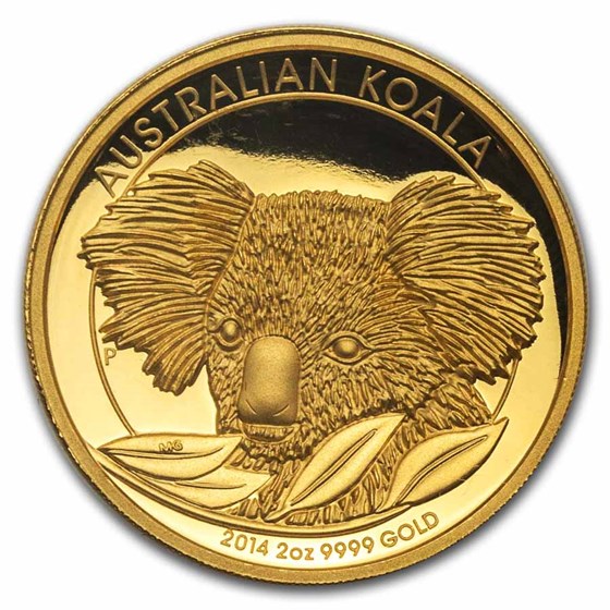 Buy 2014 Australia 2 oz Gold Koala PF-70 | APMEX