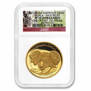 Buy 2014 Australia 2 oz Gold Koala PF-70 | APMEX