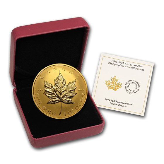Buy 2014 Canada 1 oz Reverse Proof Gold Maple Leaf | APMEX