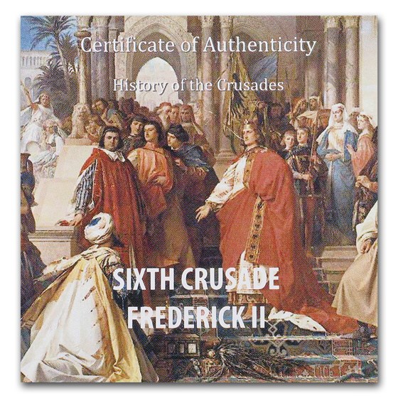 Buy 2014 Cook Islands History of the Crusades 6th Frederick II | APMEX