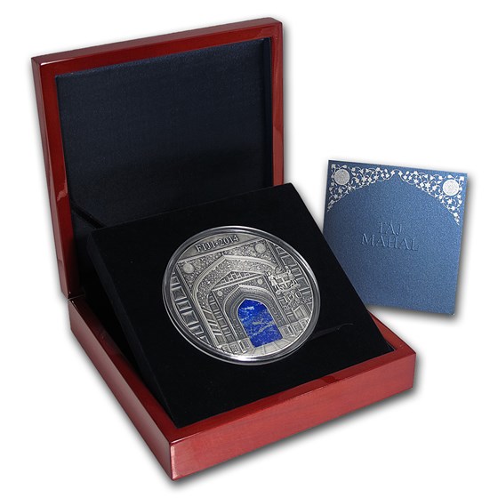 Buy 2014 Fiji 1 kilo Silver Taj Mahal Antique Finish Coin | APMEX