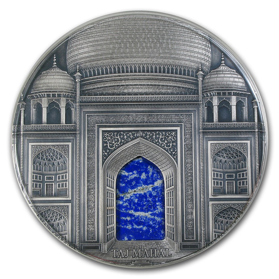 Buy 2014 Fiji 1 kilo Silver Taj Mahal Antique Finish Coin | APMEX