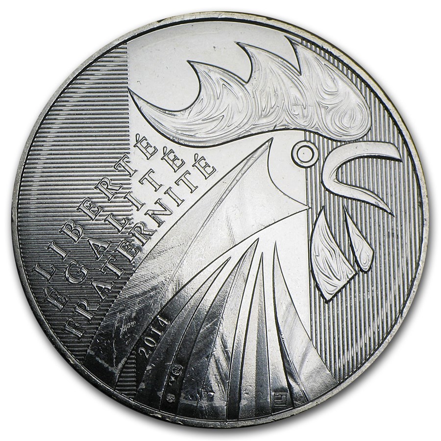 Buy 2014 France Silver €10 The Rooster (Face Value Coins) | APMEX