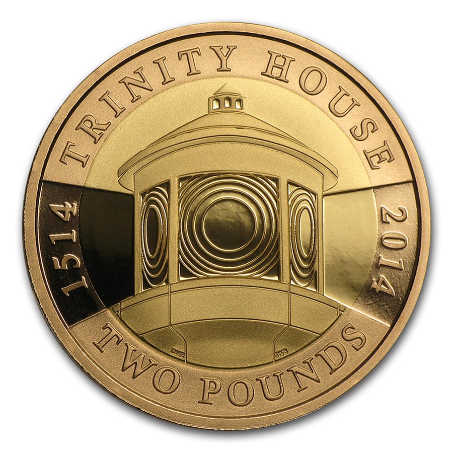 Buy 2014 Great Britain £2 Gold Proof Trinity House 500th Anniversary ...