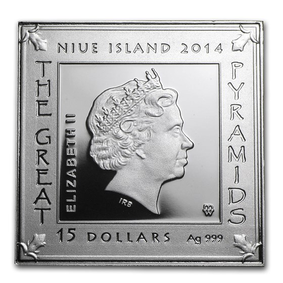 Buy 2014 Niue Silver The Great Pyramids Proof (First Pyramid Coin) | APMEX