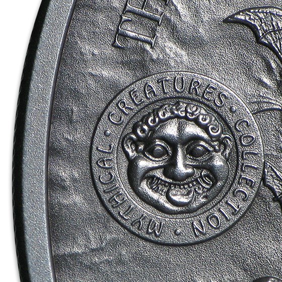 Buy 2014 Palau 2 oz Silver Mythical Creatures Collection Vampire | APMEX