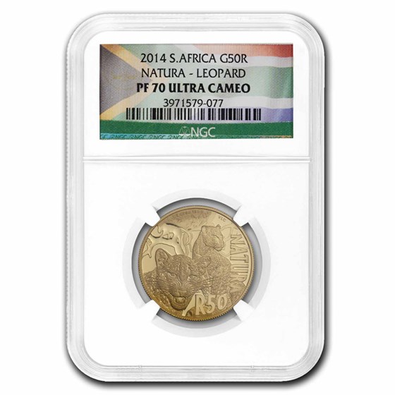Buy 2014 South Africa 4-Coin Gold Leopard Set PF-70 NGC | APMEX