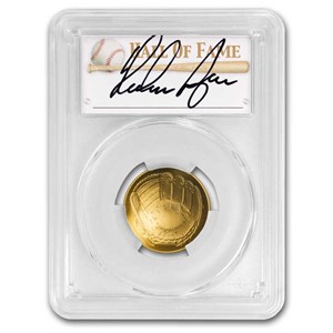 2014-W Gold $5 Commem Baseball HOF PR-70 PCGS (FS, Ryan)