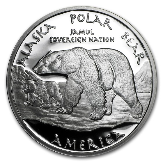 Buy 2015 1 oz Silver Proof State Dollars Alaska Eskimo | APMEX