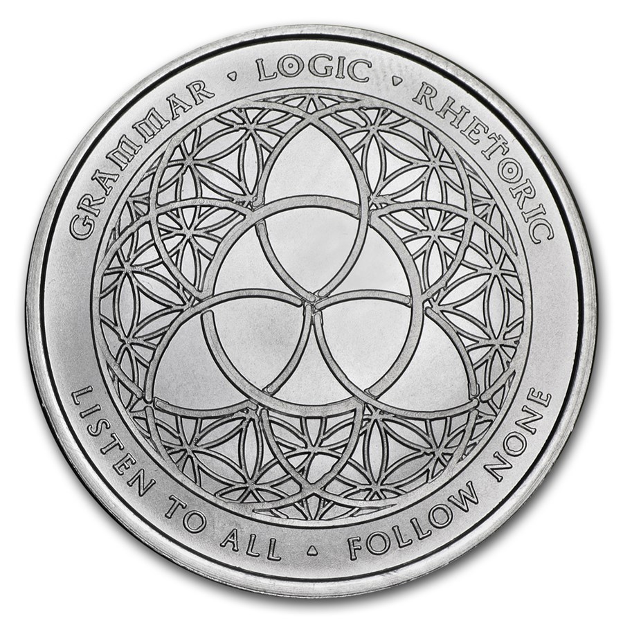 Buy 2015 1 oz Silver Shield Round - Trivium | APMEX