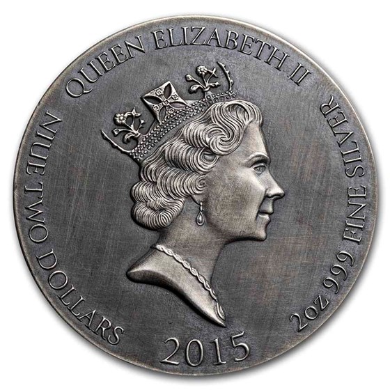 Buy 2015 2 oz Silver Coin Only - Biblical Series (Ten Commandments) | APMEX