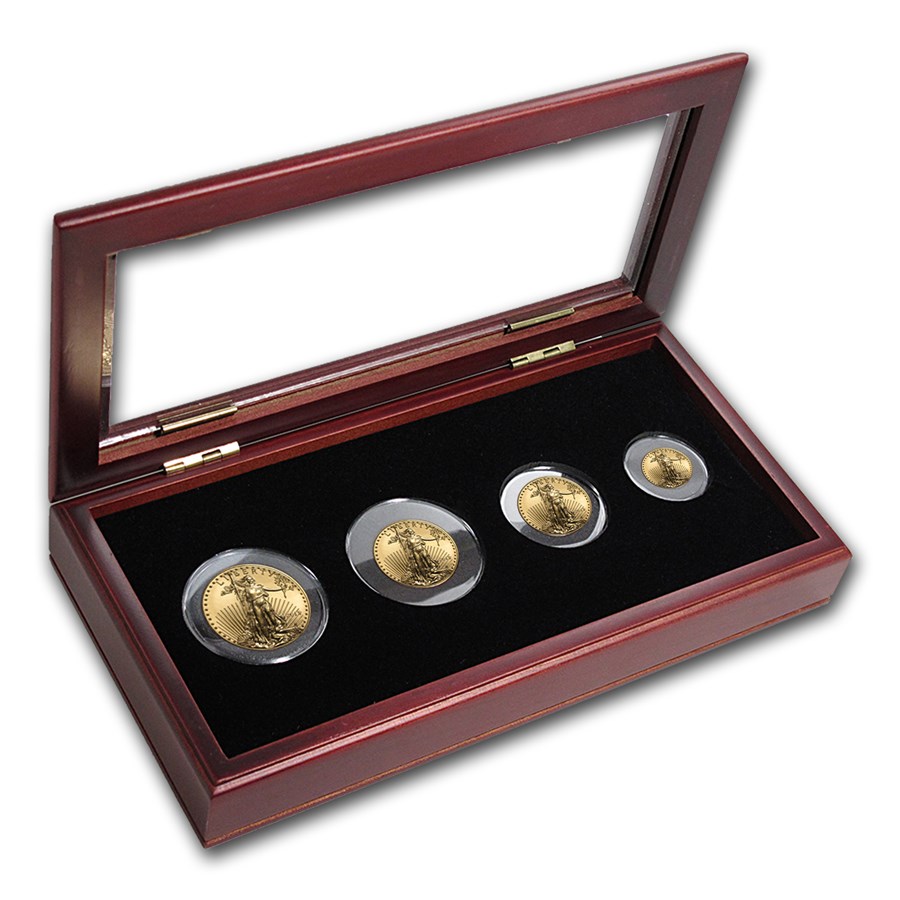 Buy 2015 4-Coin American Gold Eagle Set BU | APMEX