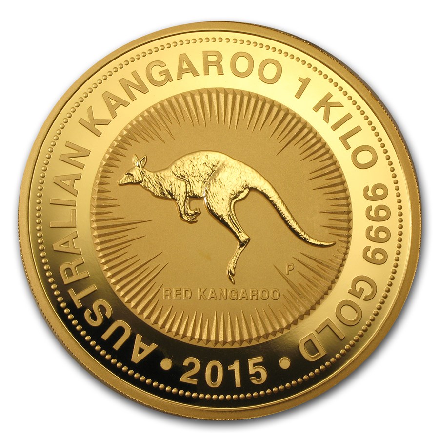 Buy 2015 Australia 1 kilo Gold Kangaroo BU | APMEX