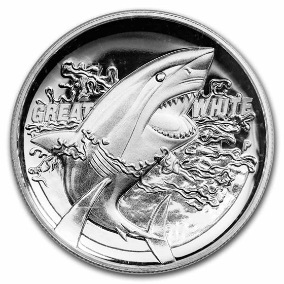 Buy 2015 Australia 1 oz Silver Great White Shark Gem Proof NGC (HR) | APMEX