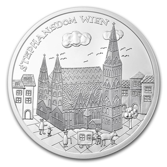 Buy 2015 Austria Proof Silver €10 Piece by Piece (Vienna) | APMEX
