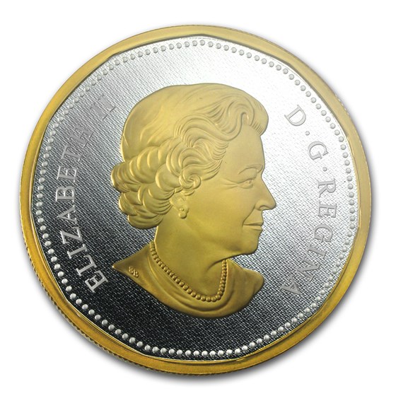 Buy 2015 Canada 5 oz Silver Big Coin Series Proof (Loonie) | APMEX