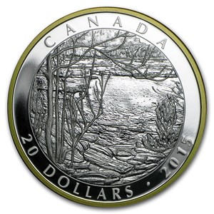 Buy 2015 Canada Silver $20 Proof Spring Ice (Tom Thomson) | APMEX
