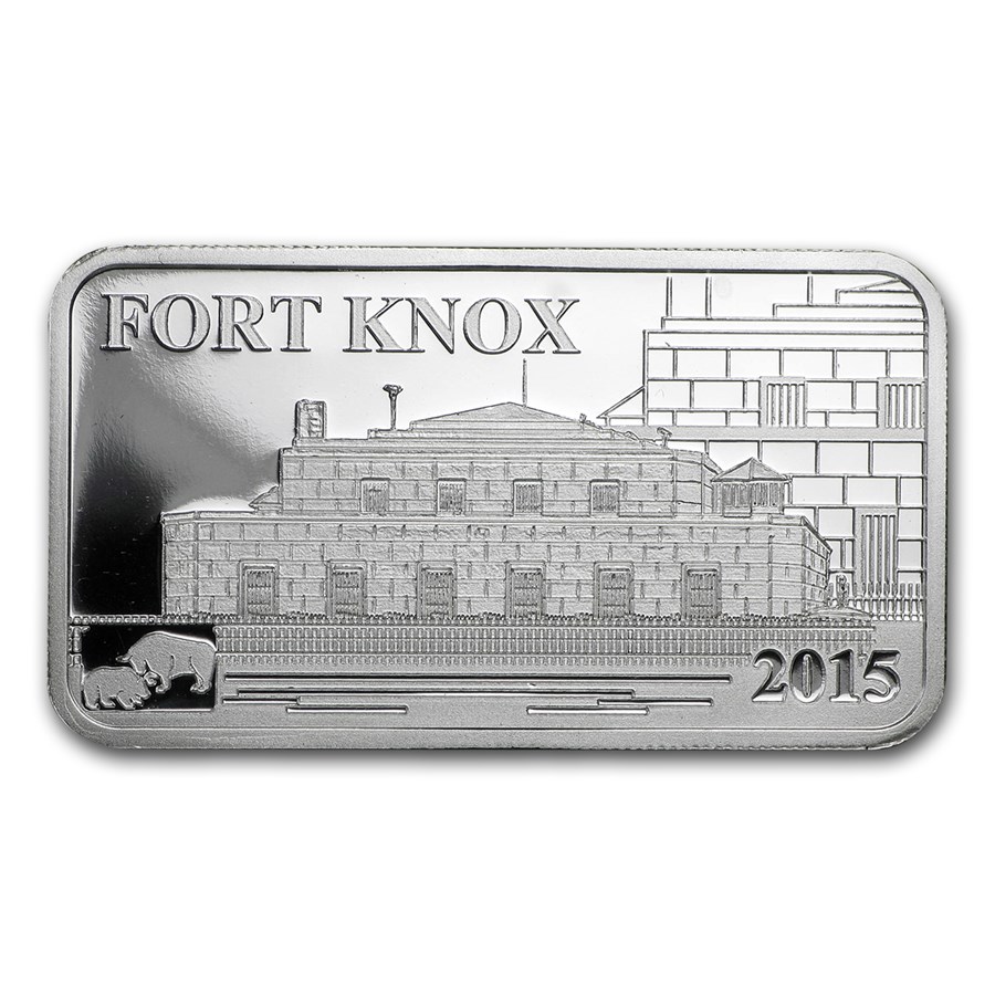 Buy 2015 Cook Islands 1/2 oz Silver Global Trade Fort Knox | APMEX