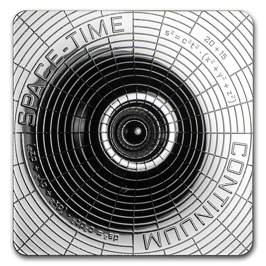 Buy 2015 Cook Islands 1/2 oz Silver Space-Time Continuum | APMEX