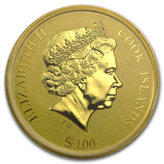 Buy 2015 Cook Islands 100 gram Gold Temple of Heaven 4-Layer Coin | APMEX
