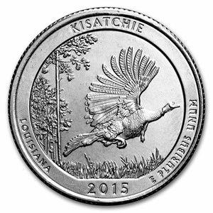 Buy 2015-D ATB Quarter Kisatchie National Forest BU | APMEX
