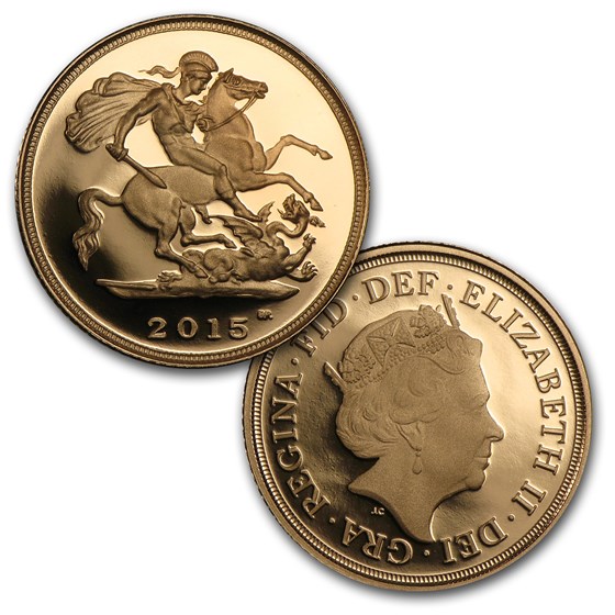 Buy 2015 GB 3-Coin Gold Sovereign First Edition Prf Set (5th Effigy ...