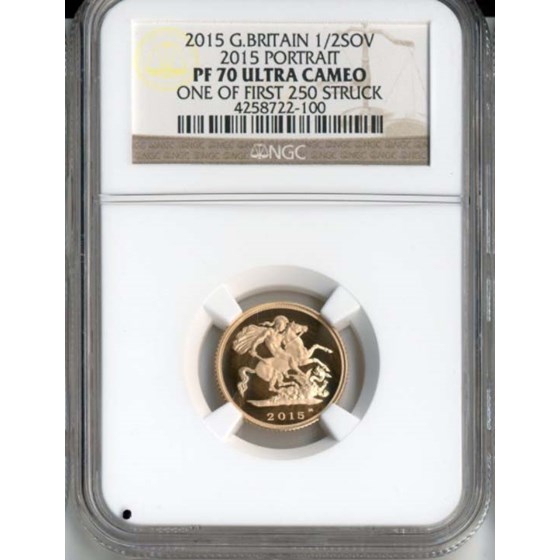 Buy 2015 GB 5-Coin Gold Sovereign Set PF-70 NGC | APMEX