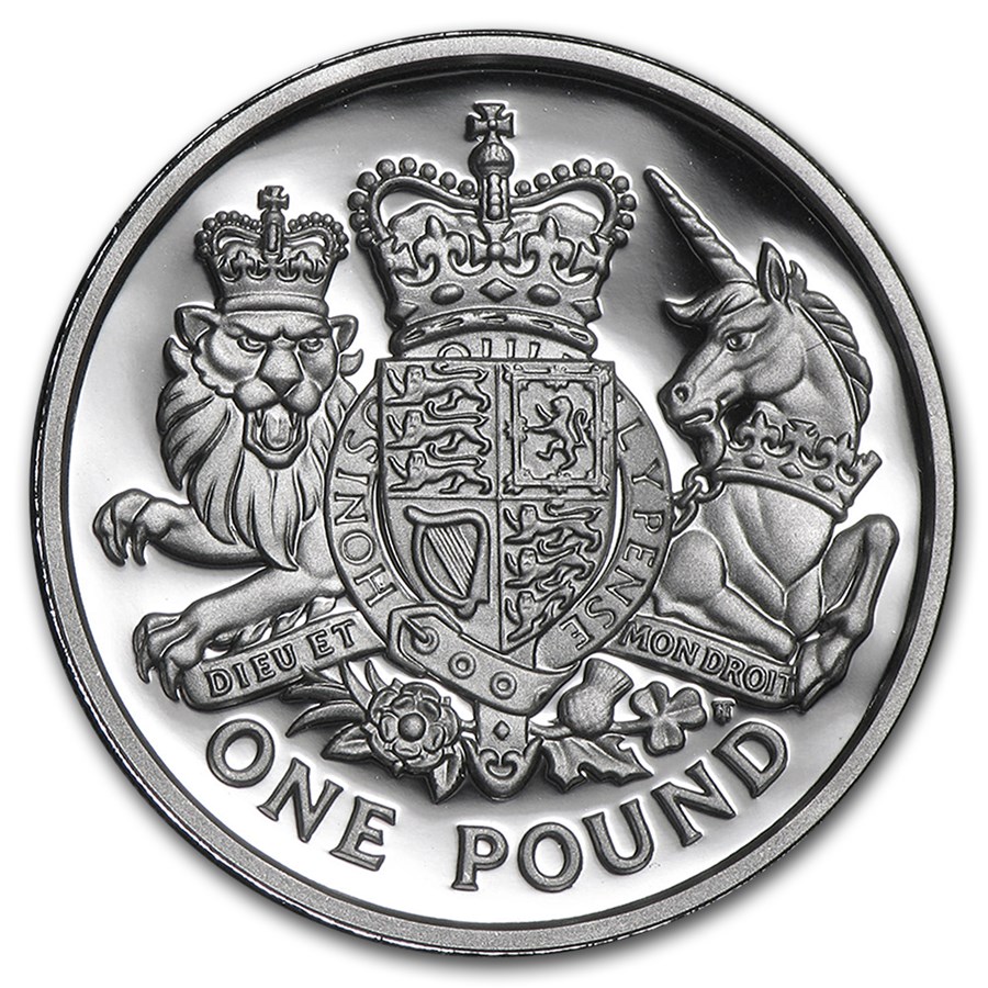 Buy 2015 Great Britain £1 Silver Royal Arms Proof | APMEX