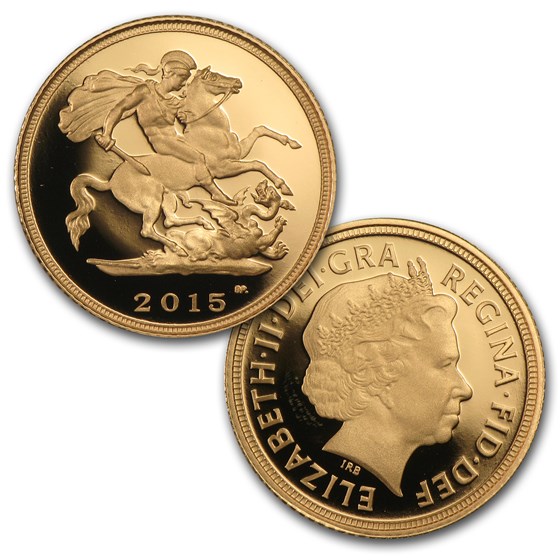 Buy 2015 Great Britain 5-Coin Gold Sovereign Proof Set | APMEX