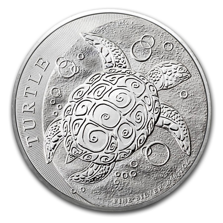 Buy 2015 Niue 2 oz Silver $5 Hawksbill Turtle | APMEX