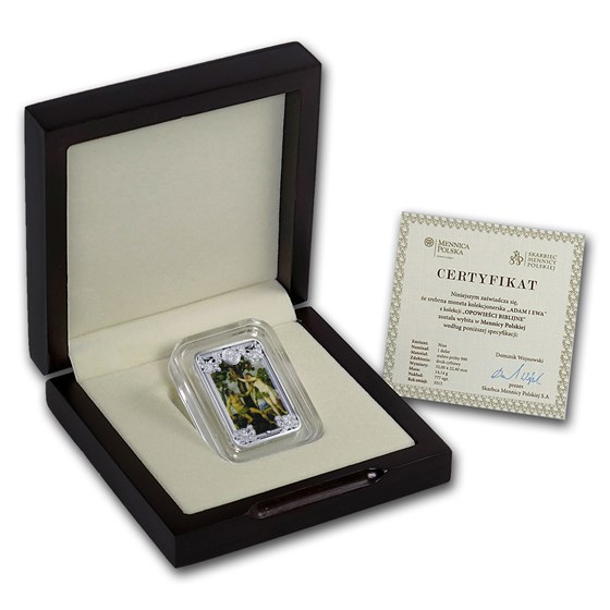 Buy 2015 Niue Silver Bible Stories The Fall of Man Proof | APMEX