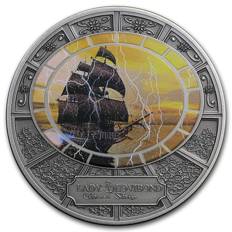Buy 2015 Niue Silver Ghost Ships Lady Lovibond | APMEX