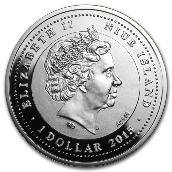 Buy 2015 Niue Silver Man's Best Friends Dogs (Pug) | APMEX