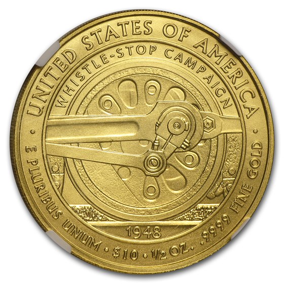 Buy 2015-W 1/2 oz Gold Bess Truman MS-70 NGC (ER) | APMEX