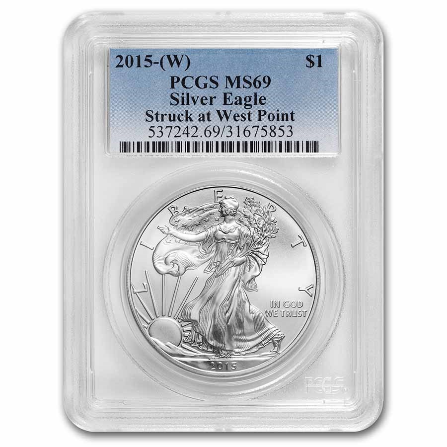 Buy 2015 (W) American Silver Eagle MS-69 PCGS | APMEX