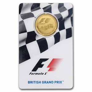 Buy 2016 1/4 oz $25 SI Gold Formula 1® British Grand Prix (In Assay ...