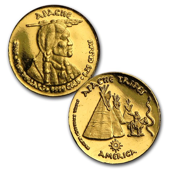 Buy 2016 1.75 gram Gold Apache Fractional Set (Hand-Struck) | APMEX