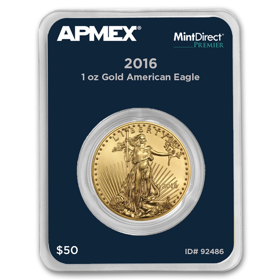 Buy 2016 1 oz Gold Eagle (MintDirect® Premier Single) | APMEX