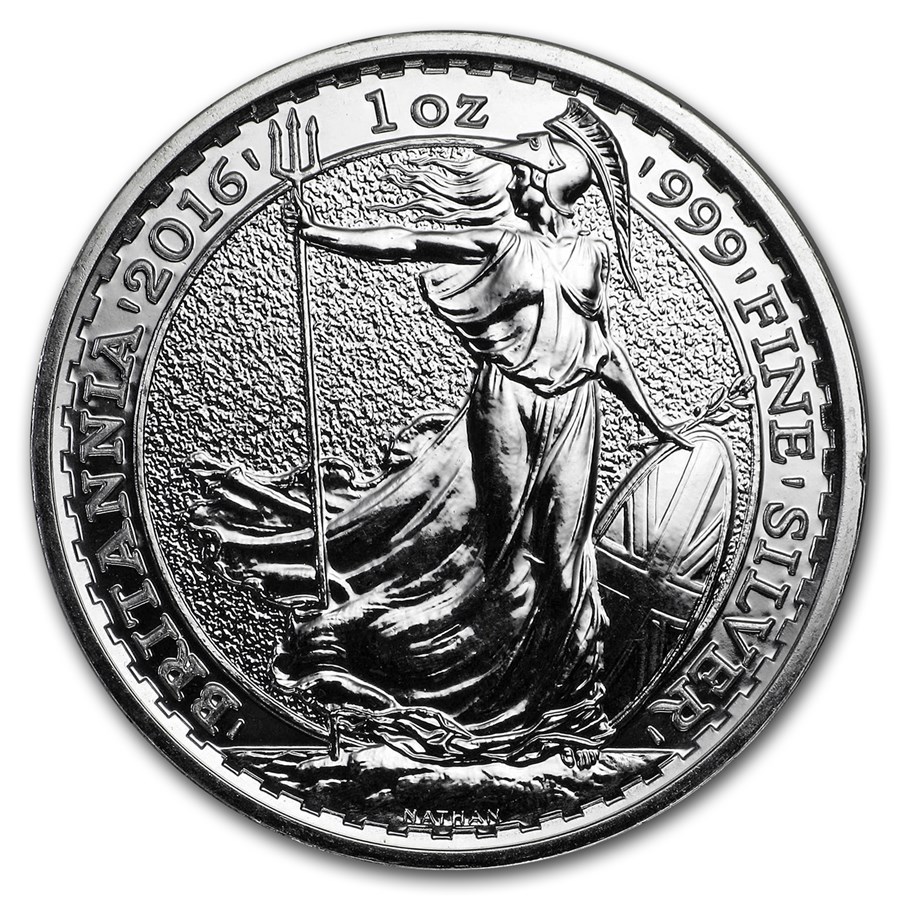 Buy 2016 1 oz Silver Britannia BU (w/Year of the Monkey Privy Mark) | APMEX