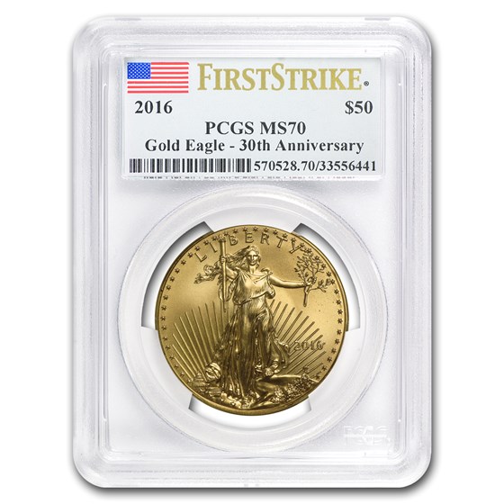 Buy 2016 4-Coin American Gold Eagle Set MS-70 PCGS (FS) | APMEX