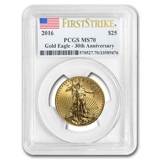 Buy 2016 4-Coin American Gold Eagle Set MS-70 PCGS (FS) | APMEX