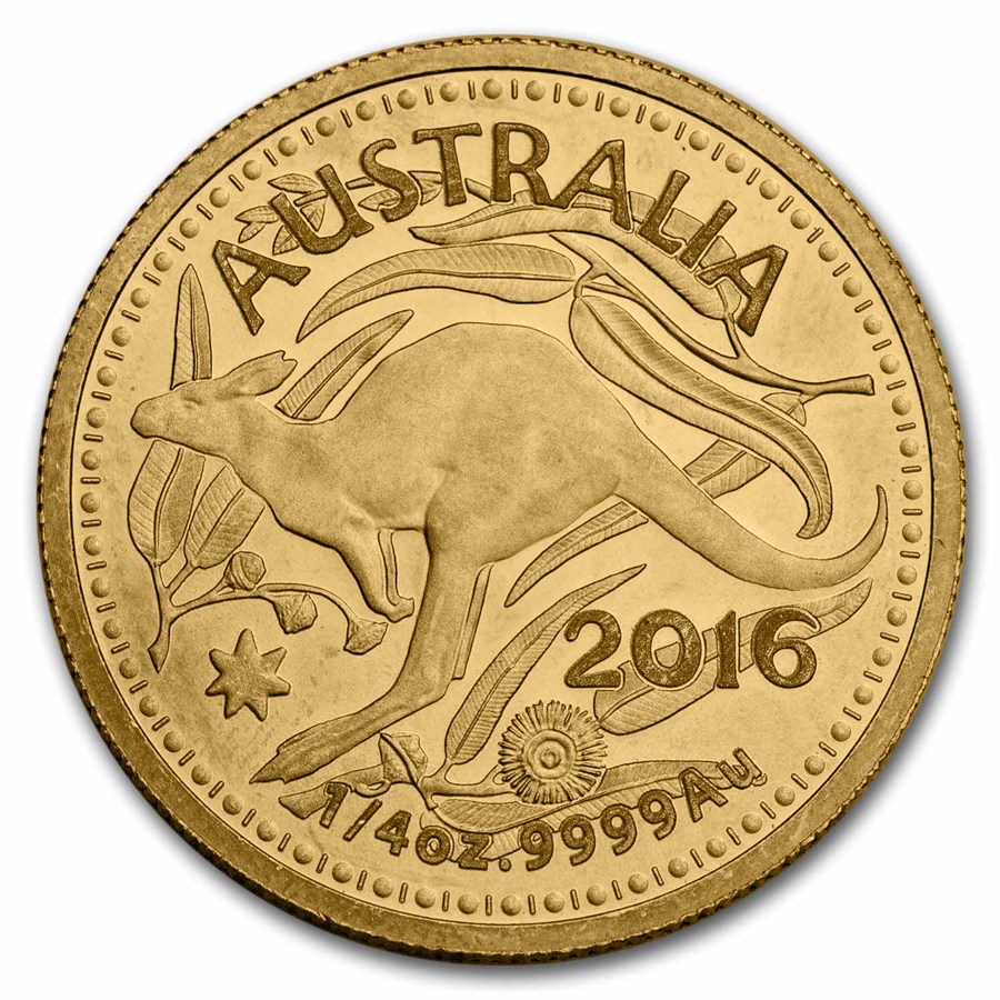 Buy 2016 Australia 1/4 oz Gold RAM Kangaroo (Coin Only) | APMEX