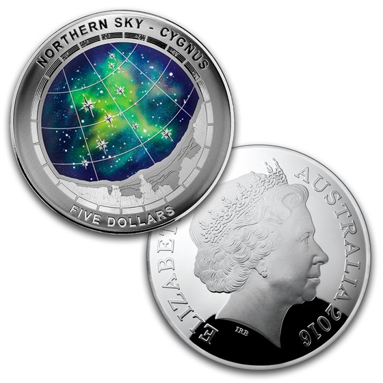 Buy 2016 Australia Silver $5 Color Domed Northern Sky 3-Coin Set | APMEX